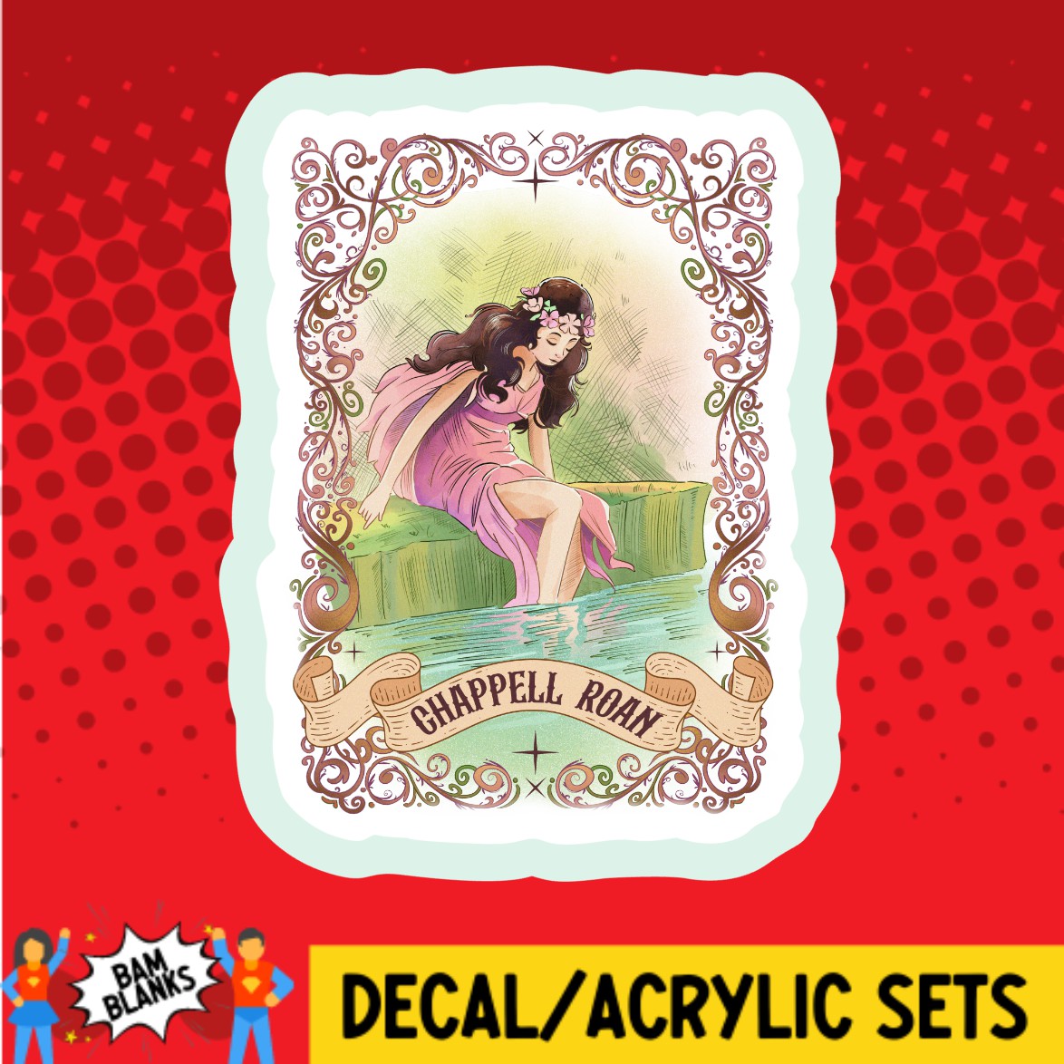 Chappell Roan Card - DECAL AND ACRYLIC SHAPE #DA02988 – BAM Blanks and More