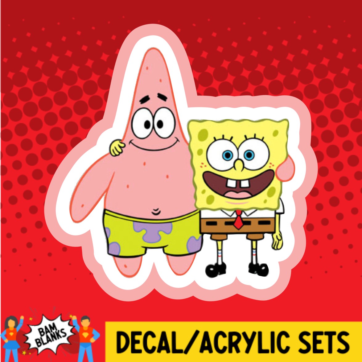 Sea Pals - DECAL AND ACRYLIC SHAPE #DA02478 – BAM Blanks and More