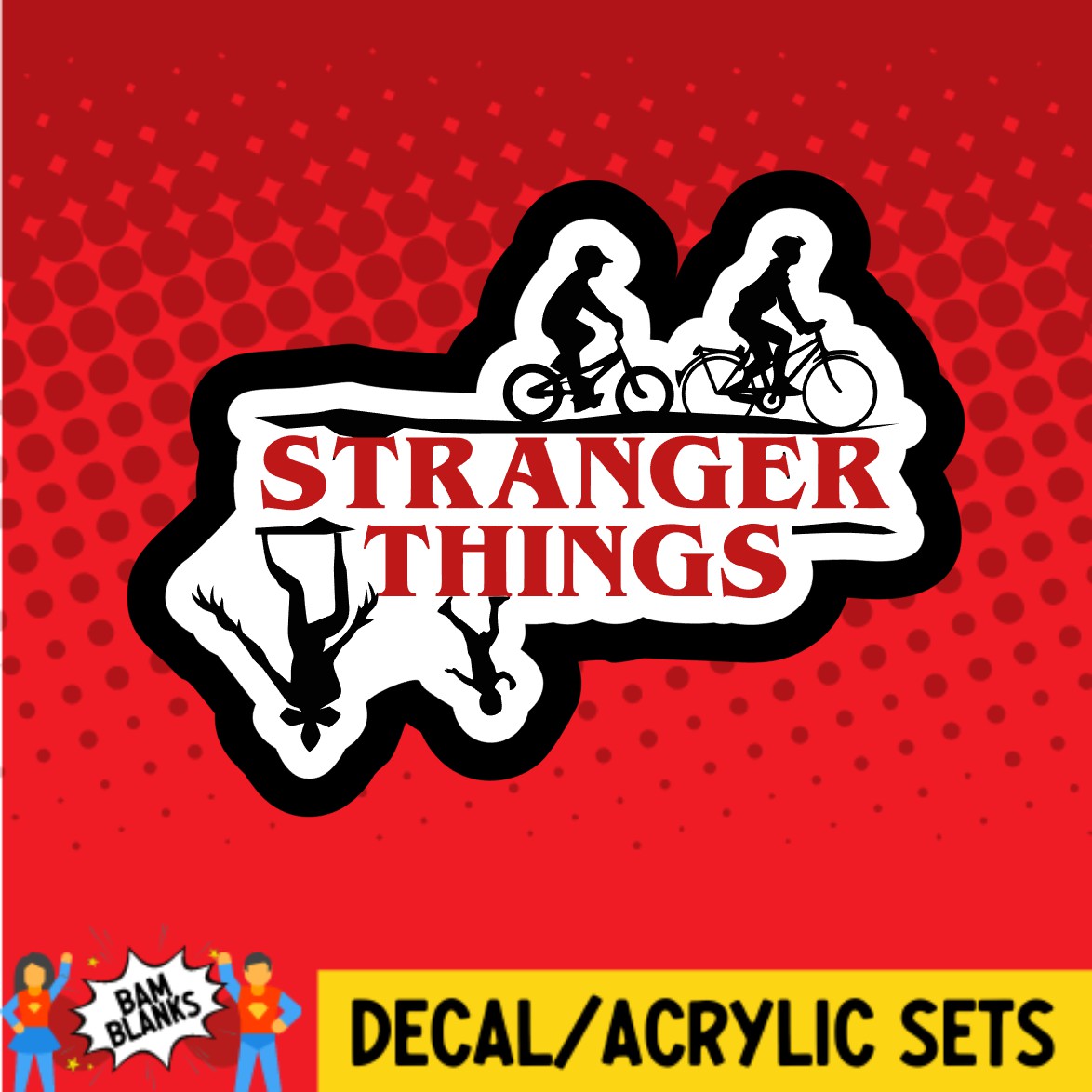 Strange Shadow - DECAL AND ACRYLIC SHAPE #DA03279 – BAM Blanks and More