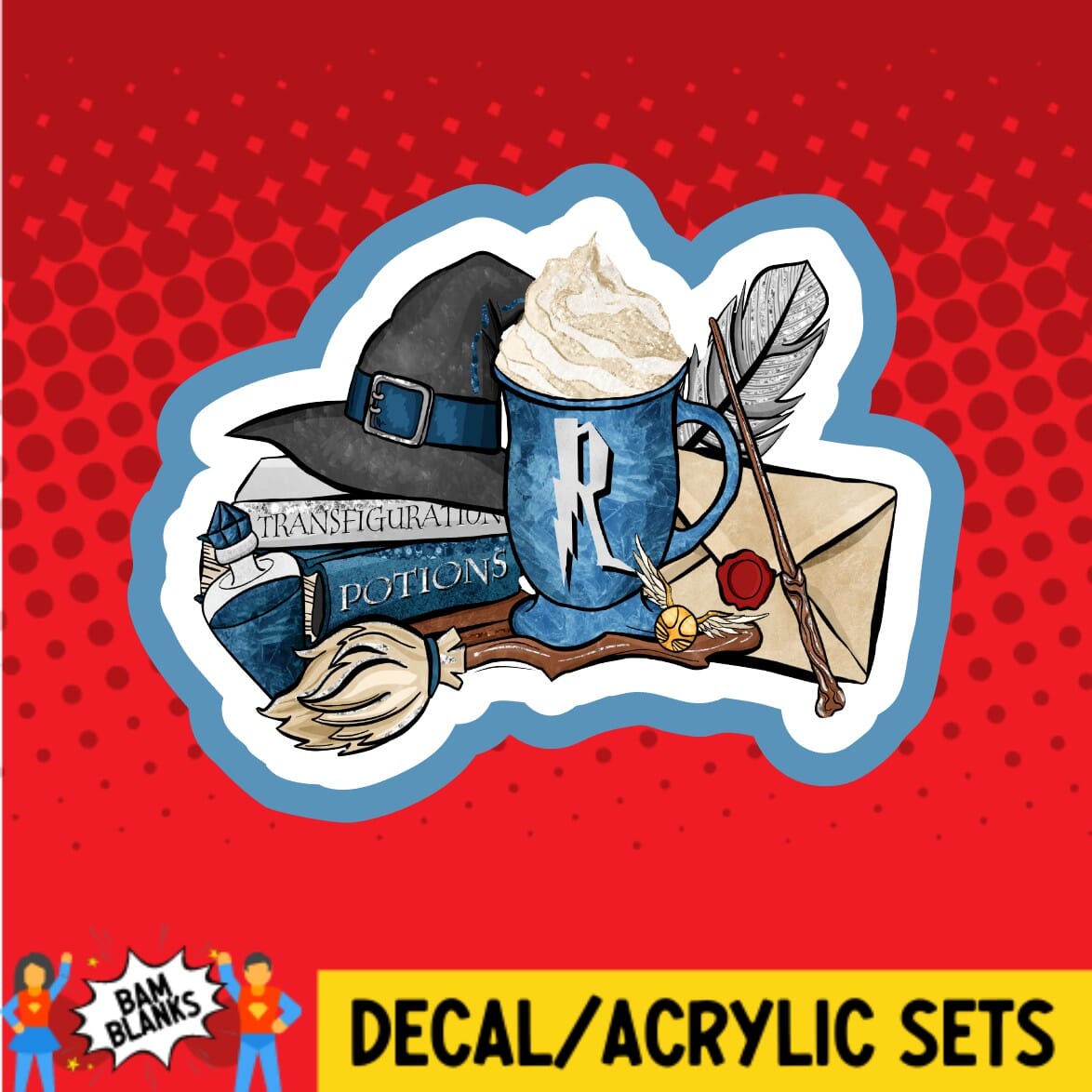 HP Eagle House - DECAL AND ACRYLIC SHAPE #DA01842 – BAM Blanks and More