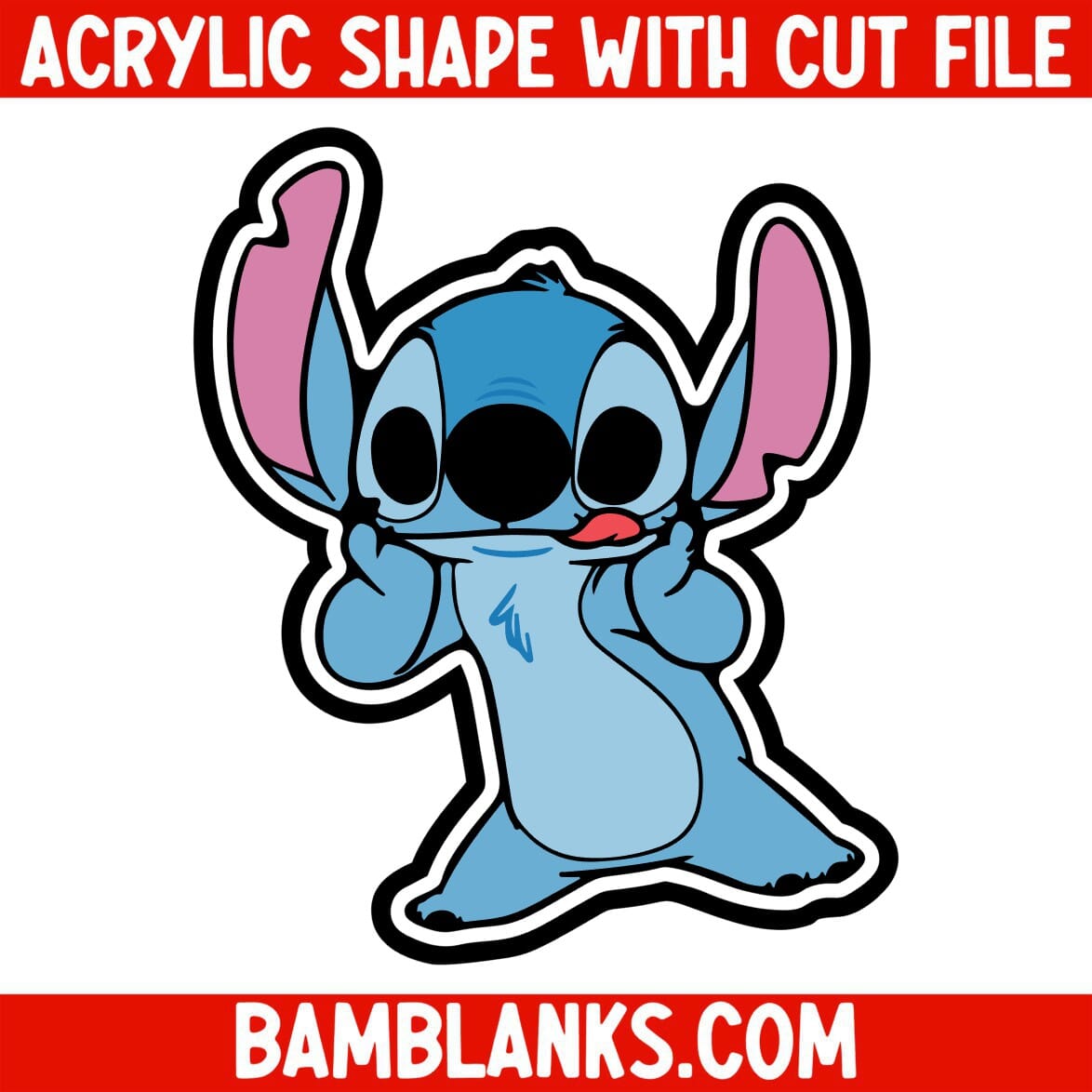 Alien 626 (Fan Art) - Acrylic Shape #1032 – BAM Blanks and More