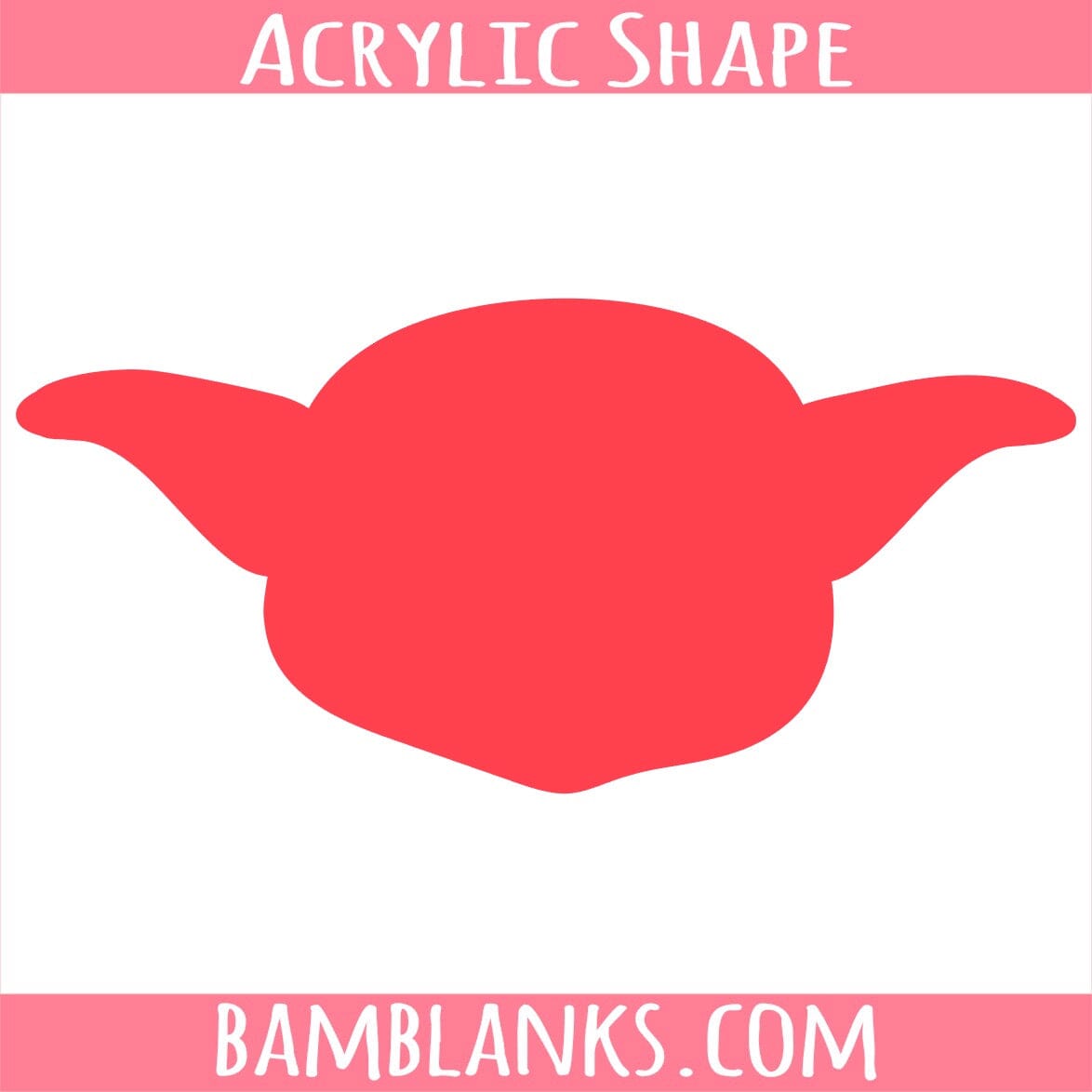 Baby Alien (Fan Art) - Acrylic Shape #485 – BAM Blanks and More