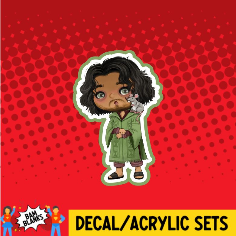 Bruno 2 - DECAL AND ACRYLIC SHAPE #DA01109 – BAM Blanks and More