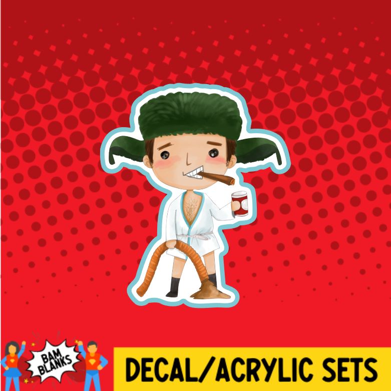Eddie - DECAL AND ACRYLIC SHAPE #DA01035 – BAM Blanks and More