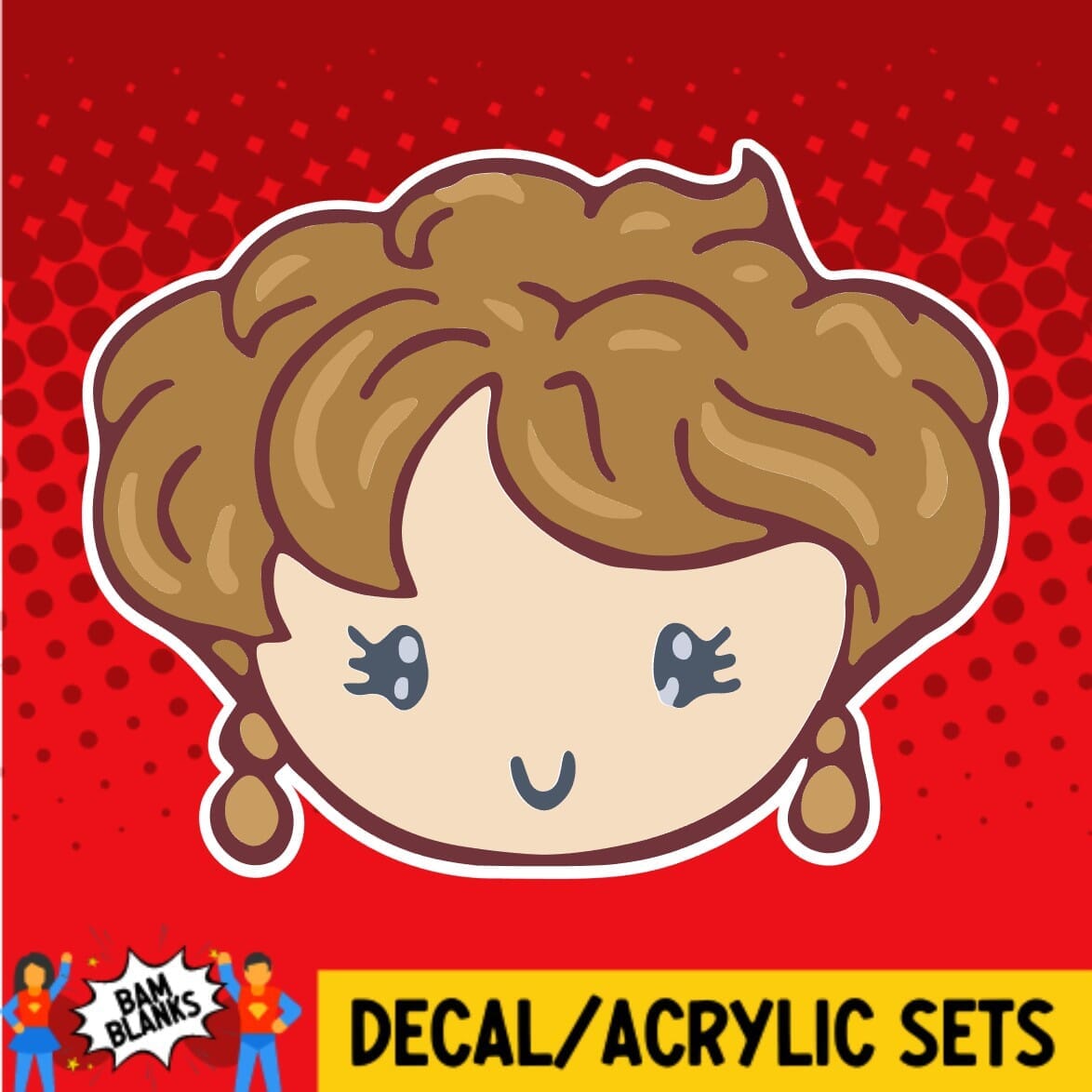 GG Blanche - DECAL AND ACRYLIC SHAPE #DA01116 – BAM Blanks and More