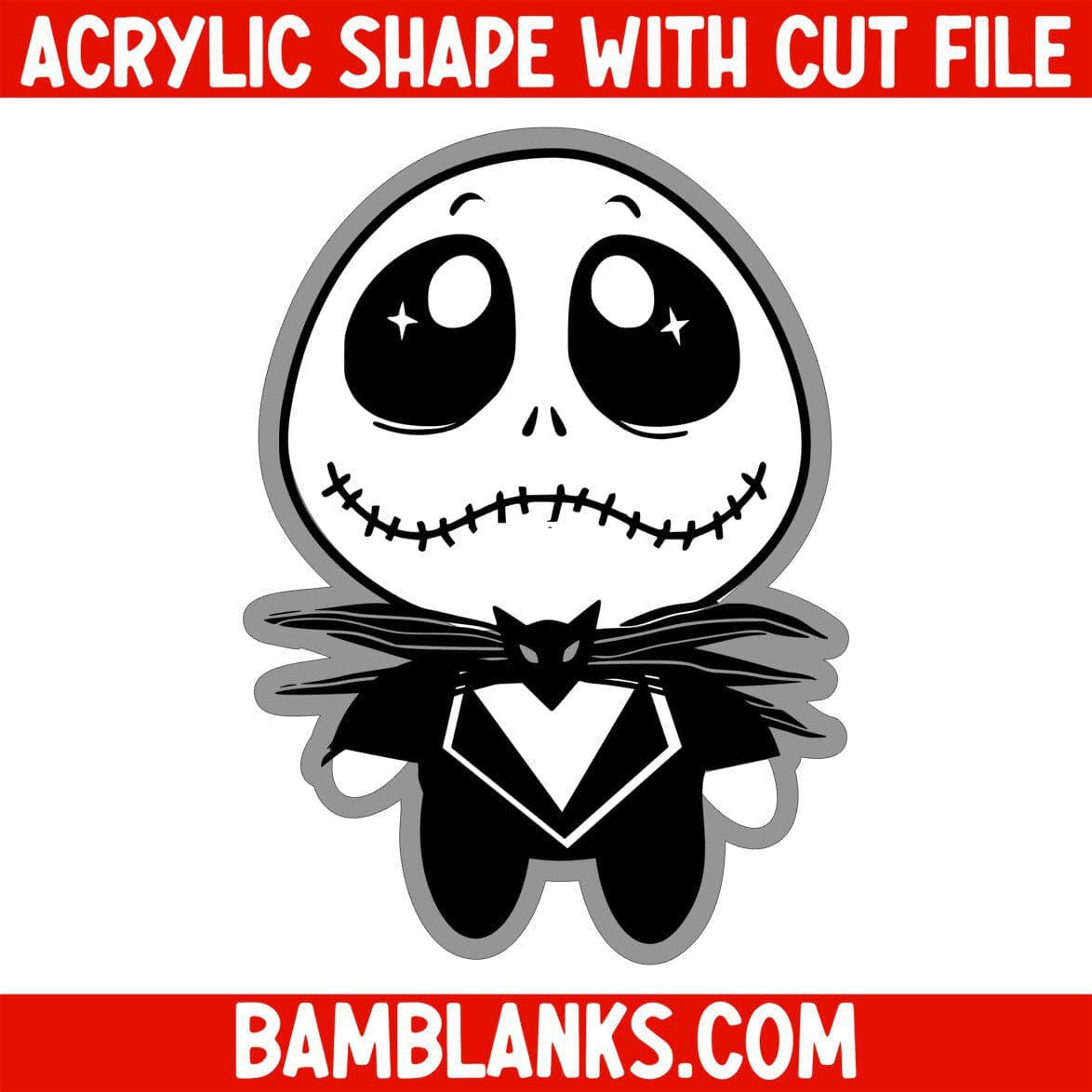 Jack (Fan Art) - Acrylic Shape #889 – BAM Blanks and More