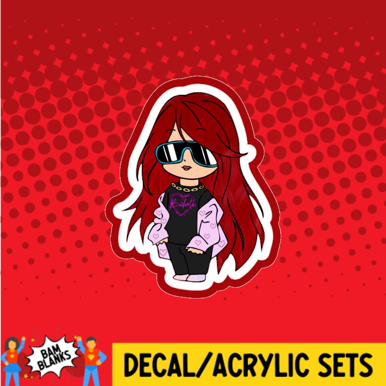 KG Cartoon - DECAL AND ACRYLIC SHAPE #DA01133 – BAM Blanks and More