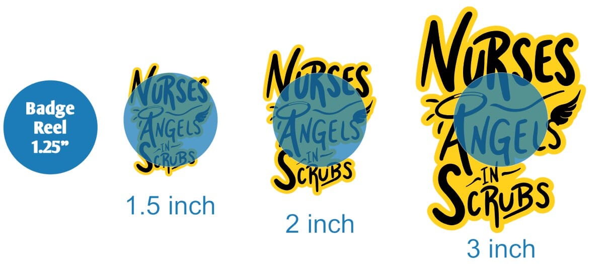 Nurses Angels in Scrubs - Acrylic Shape #115 – BAM Blanks and More